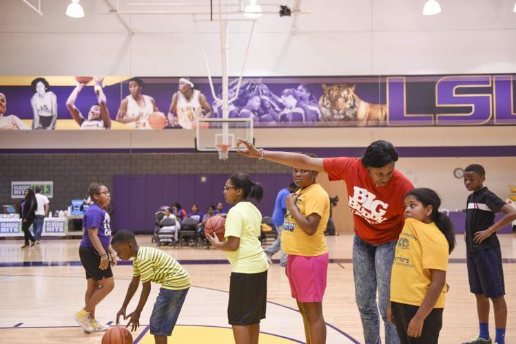 Pro active about health: WNBA, LSU star talks to kids about eating ...