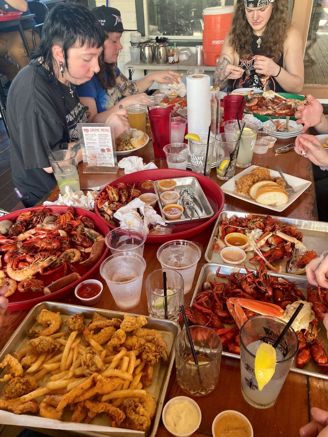 Trying the boiled crawfish at Clesi's Seafood in New Orleans | Food ...