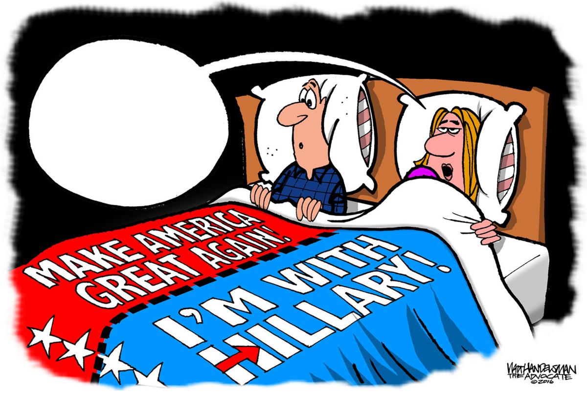Walt Handelsman: New cartoon caption contest -- political divide ...