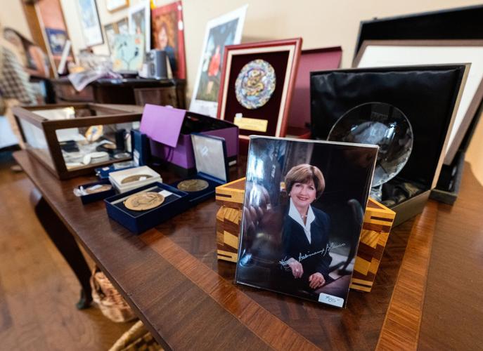 Gov. Blanco kept everything. Estate sale started Thursday ...