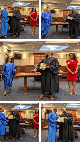 Five recovering substance abusers graduate from drug court | Courts ...