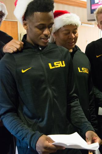 Photos: LSU men's basketball team visits OLOL | Photos | theadvocate.com