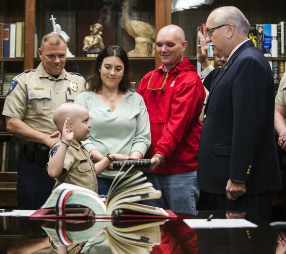 The newest Duson police officer? An 8-year-old determined to 'Kick ...