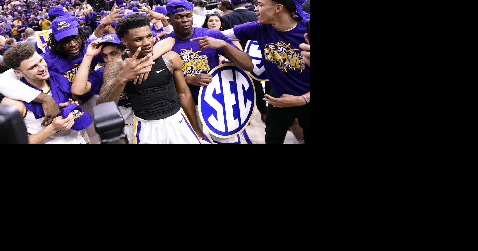 After SEC regular season title, where do bracketology experts seed LSU ...