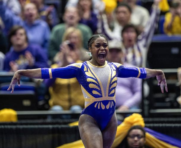LSU gymnast Kiya Johnson writes amazing comeback story | LSU ...