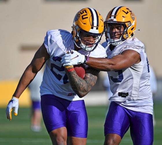 LSU RB Tre Bradford making most of second chance with Tigers | LSU ...
