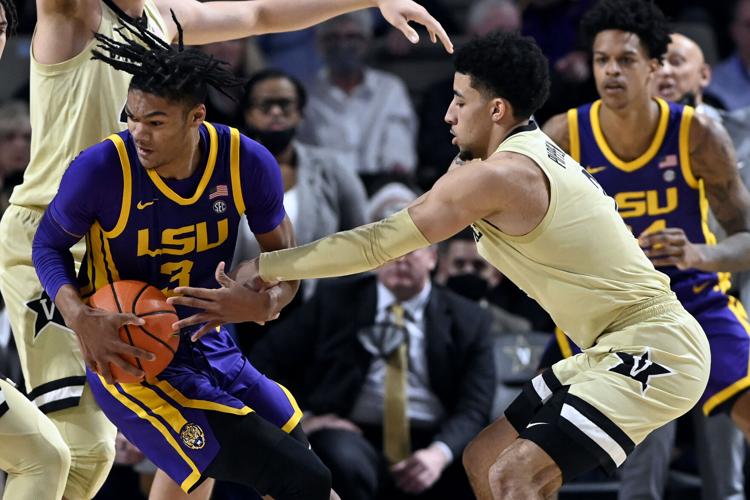 LSU bombarded by Vanderbilt 3-point shots; Tigers fall for sixth time ...