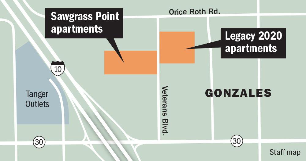 New luxury apartments first for Gonzales under new zoning that allows ...