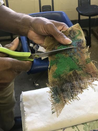 Standing on the shoulders of a giant, Randell Henry creates his art in ...