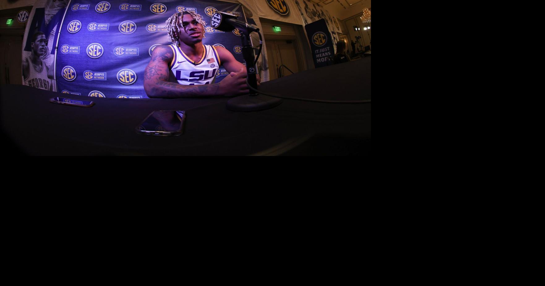 LSU's Adam Miller was at SEC media days Wednesday. A year earlier, he ...