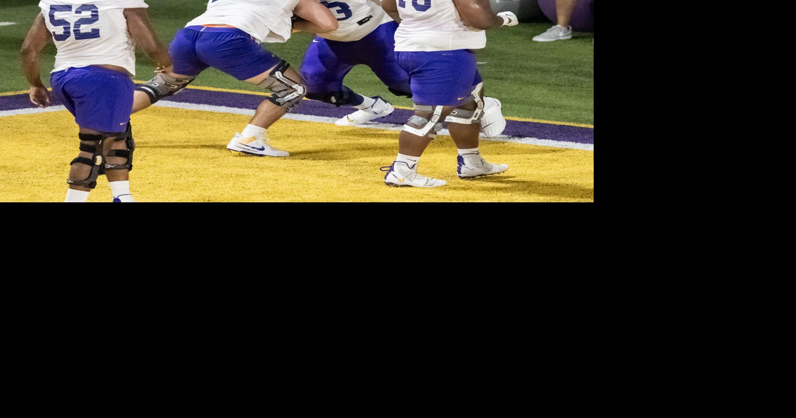 Tackle Lance Heard gets snaps with first-team in LSU win | LSU ...