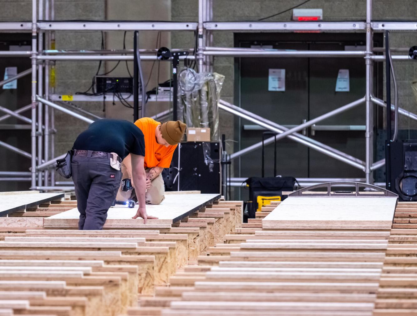 Photos: Lanes for USBC Open Championships come together at Canes Center ...