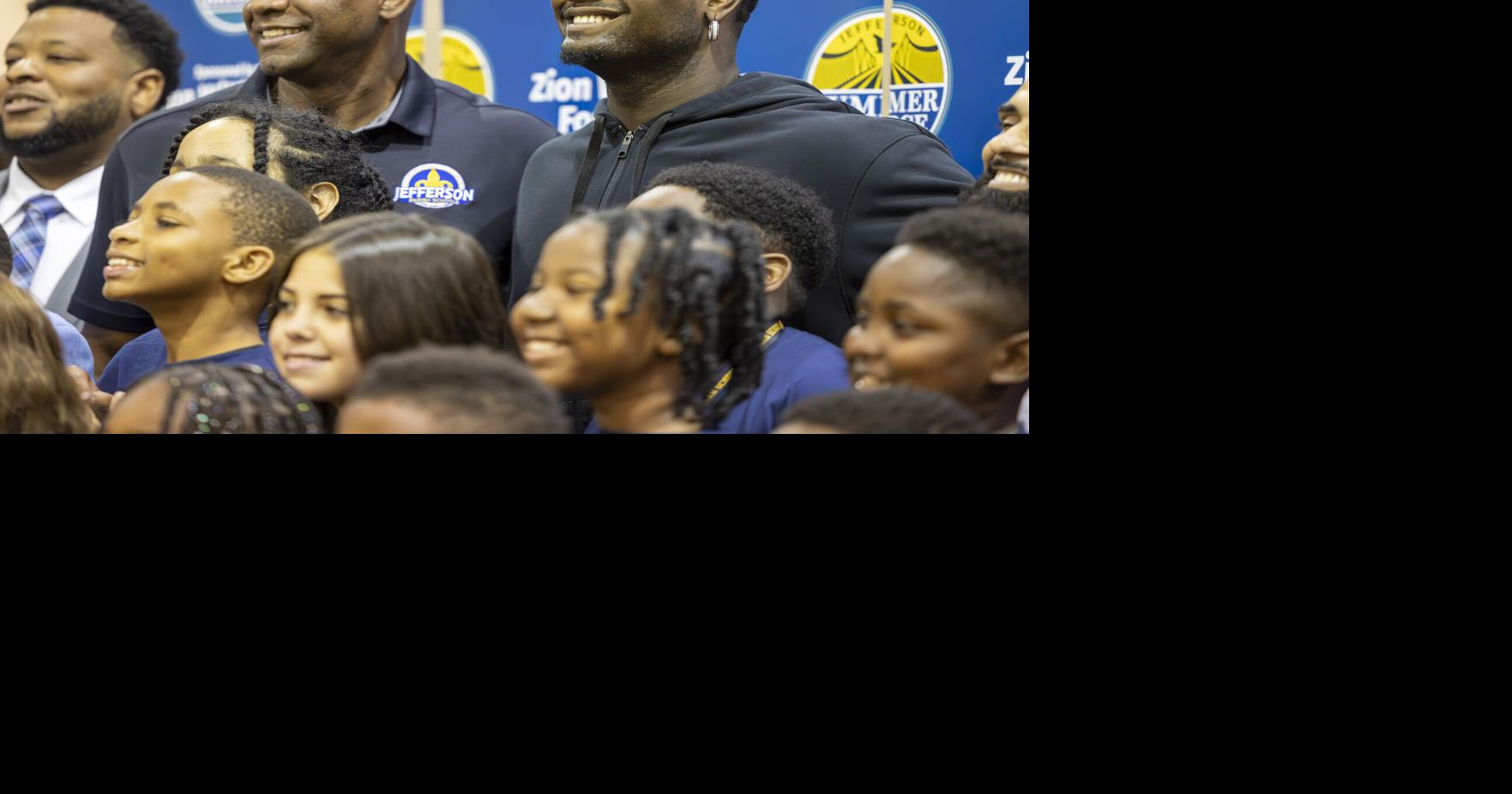 Photos: Zion Williamson and his foundation donate over $200,000 to ...