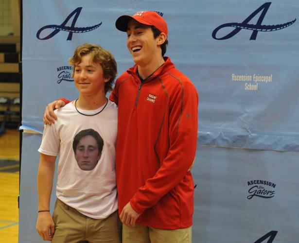 Jake Arceneaux, the pride of tiny Ascension Episcopal, gives the Ragin ...