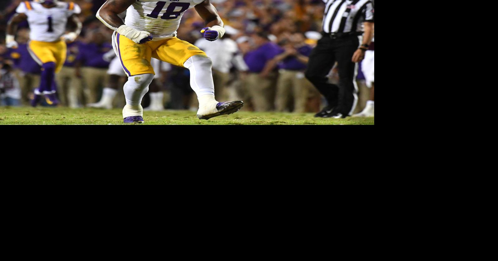 After long wait, K'Lavon Chaisson picked by Jaguars, LSU's 2nd pick in ...