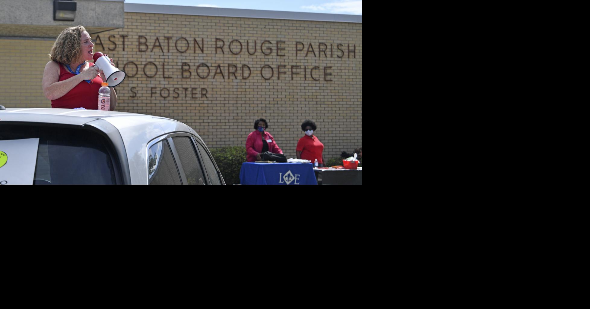 Photos: Educators and their supporters protest the reopening of schools ...