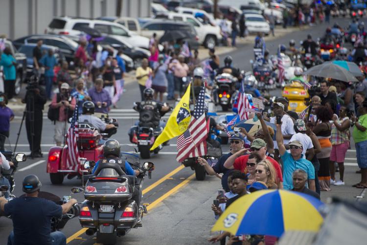 Photos: Baton Rouge community pays final respects to Officer Montrell ...