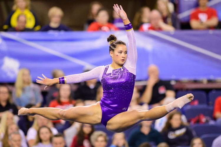 One more win for Sarah Finnegan: LSU gymnast is female recipient of ...