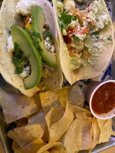 Indian street food, pressed crawfish bread, coconut curry and tacos ...