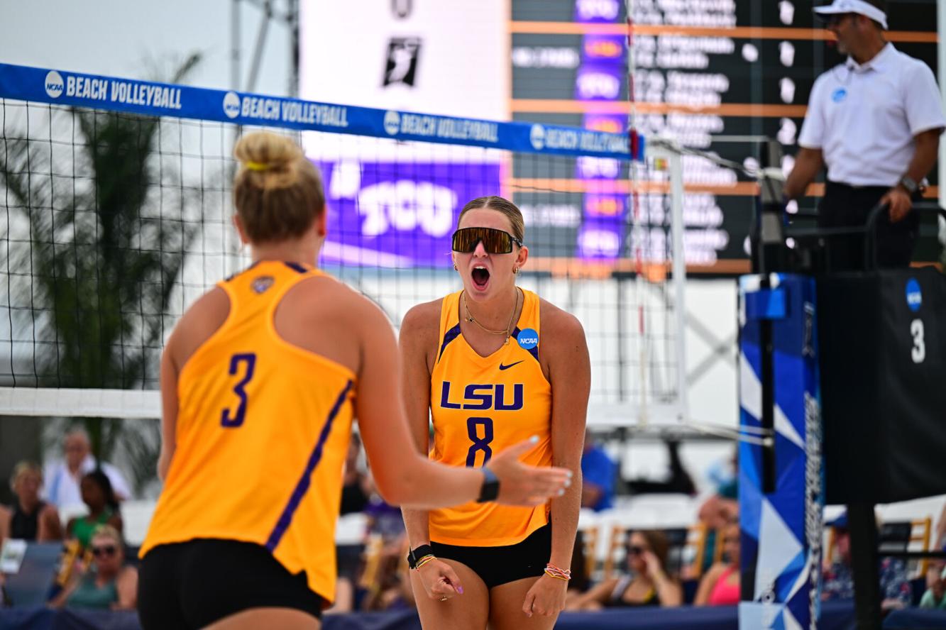 LSU beach volleyball advances to 2024 NCAA quarterfinals | LSU ...