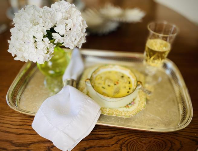 Marie DesOrmeaux Centanni adds elegance to Artichoke Soup ...