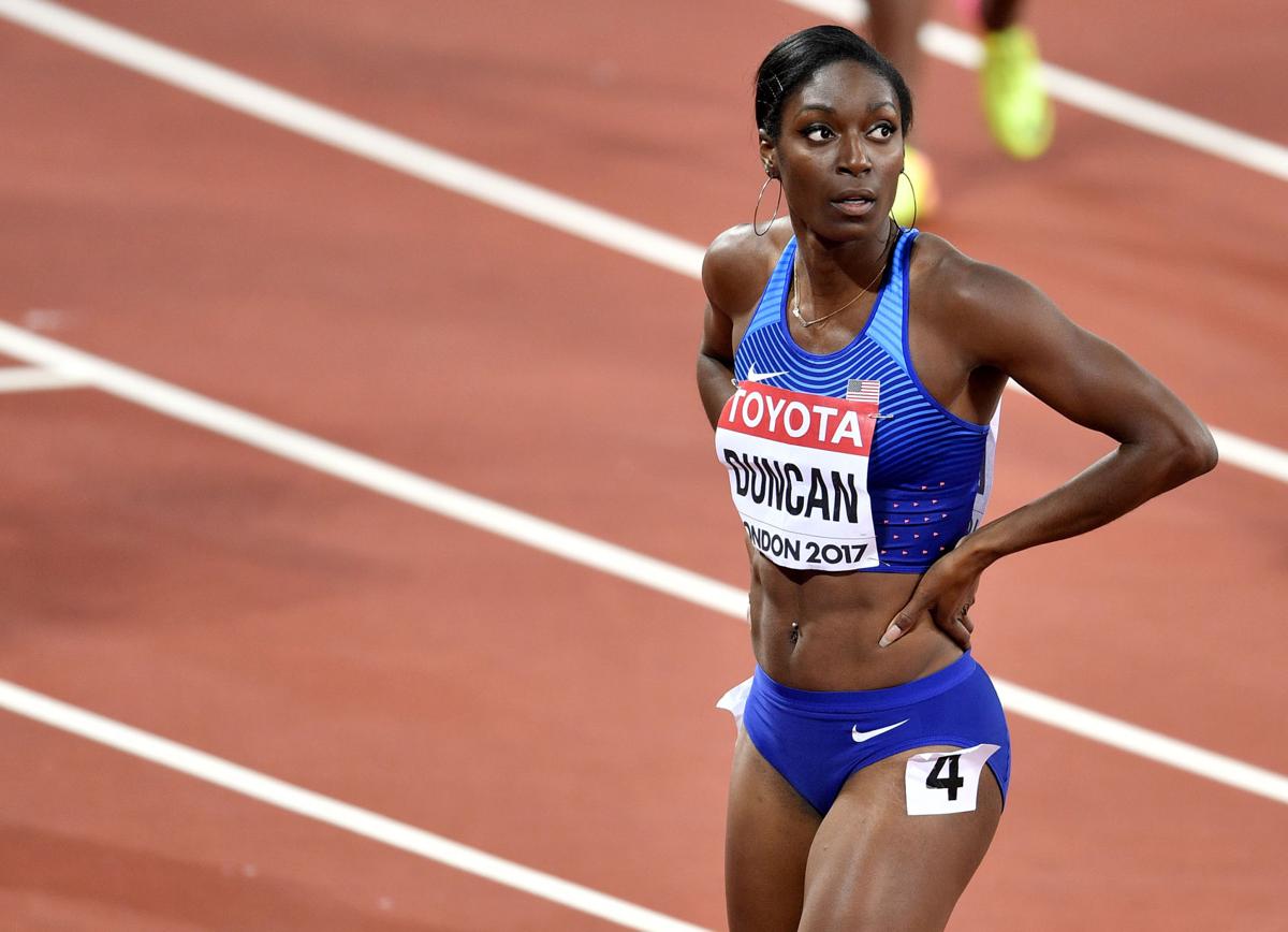 Former LSU star Kimberlyn Duncan takes sixth in 200 final at world ...