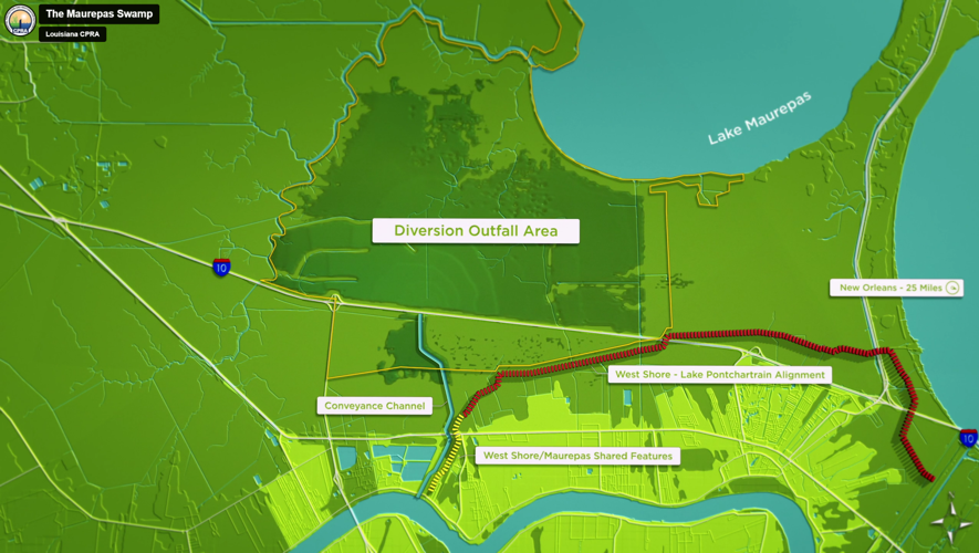 Maurepas Swamp diversion construction contract awarded | Environment ...