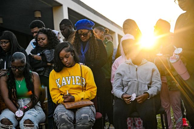 Photos: Hundreds gather to mourn and celebrate Caleb Wilson | Baton ...