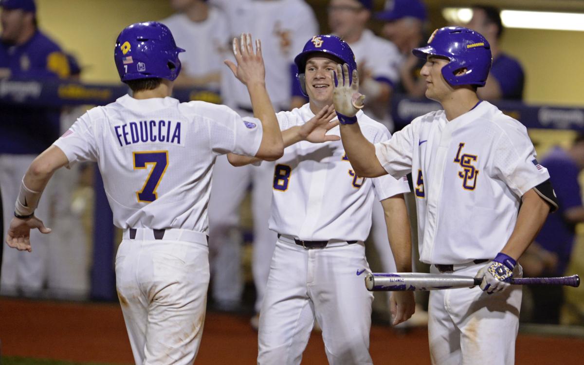 Photos: Hot bats and a locked in Zack Hess lead LSU baseball to win ...
