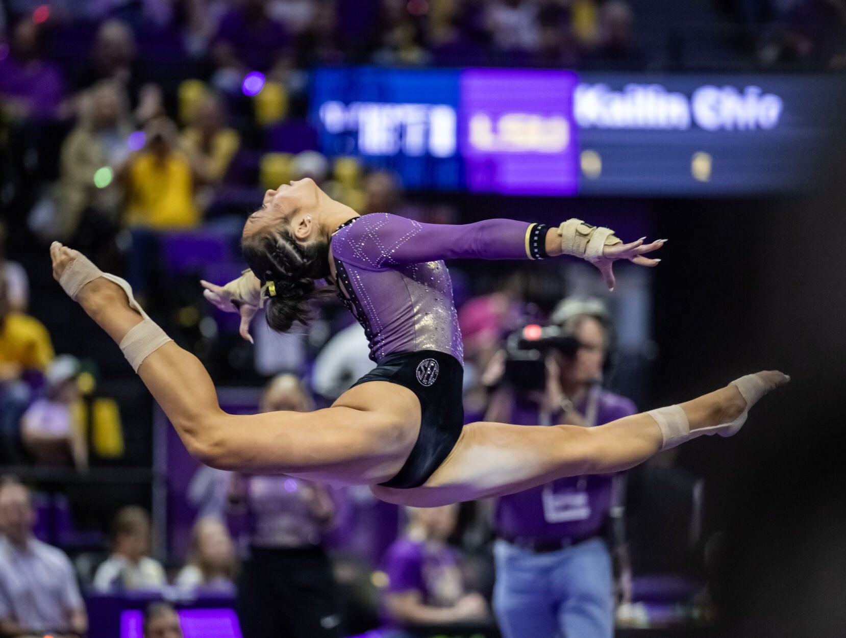 LSU’s Kailin Chio with third straight perfect 10 on beam | LSU ...