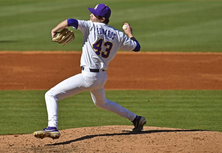 Before he started for LSU, pitcher Garrett Edwards had a prolific ...