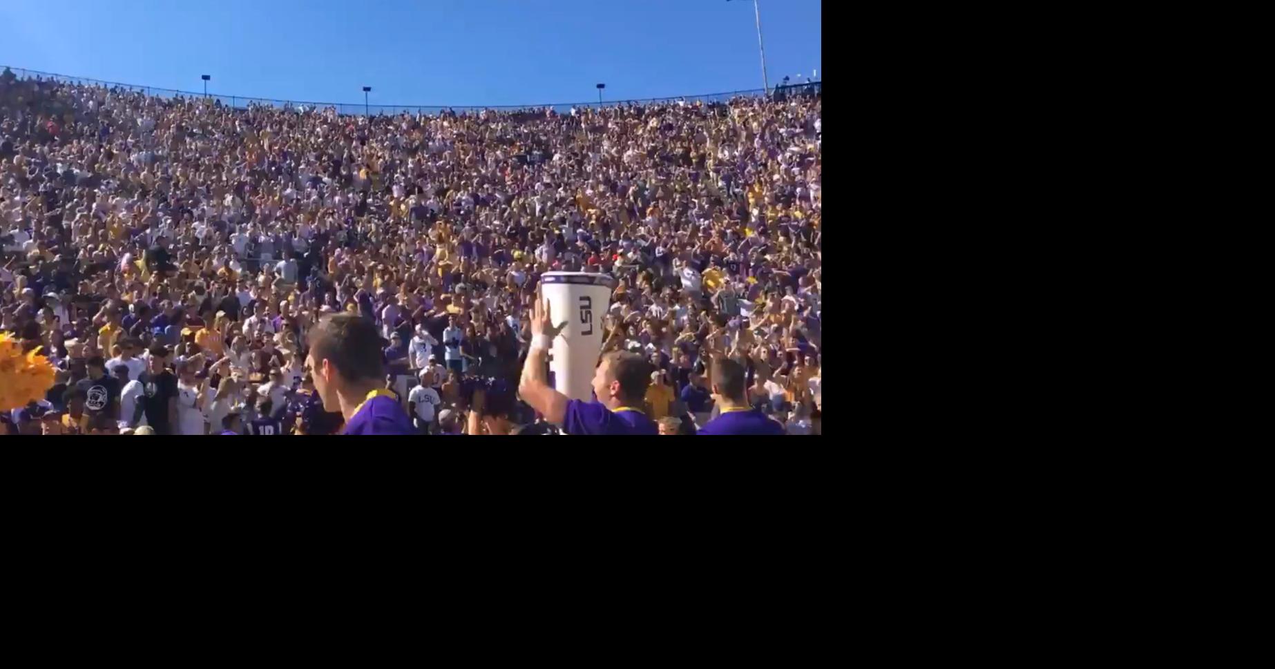 'Neck' not needed as LSU student section brings back vulgar chant over ...