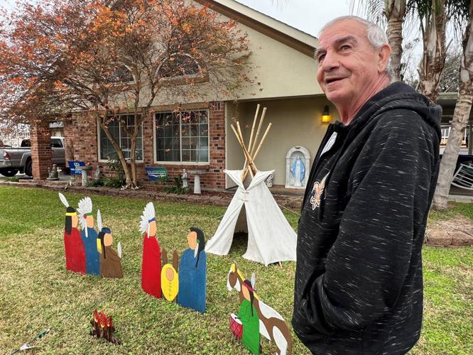 Louisiana Native American celebrates with nativity scene | News ...