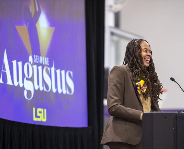 Statue unveiling an overwhelming moment for LSU star Seimone Augustus ...