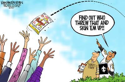 Walt Handelsman: Score! | Walt Handelsman | theadvocate.com