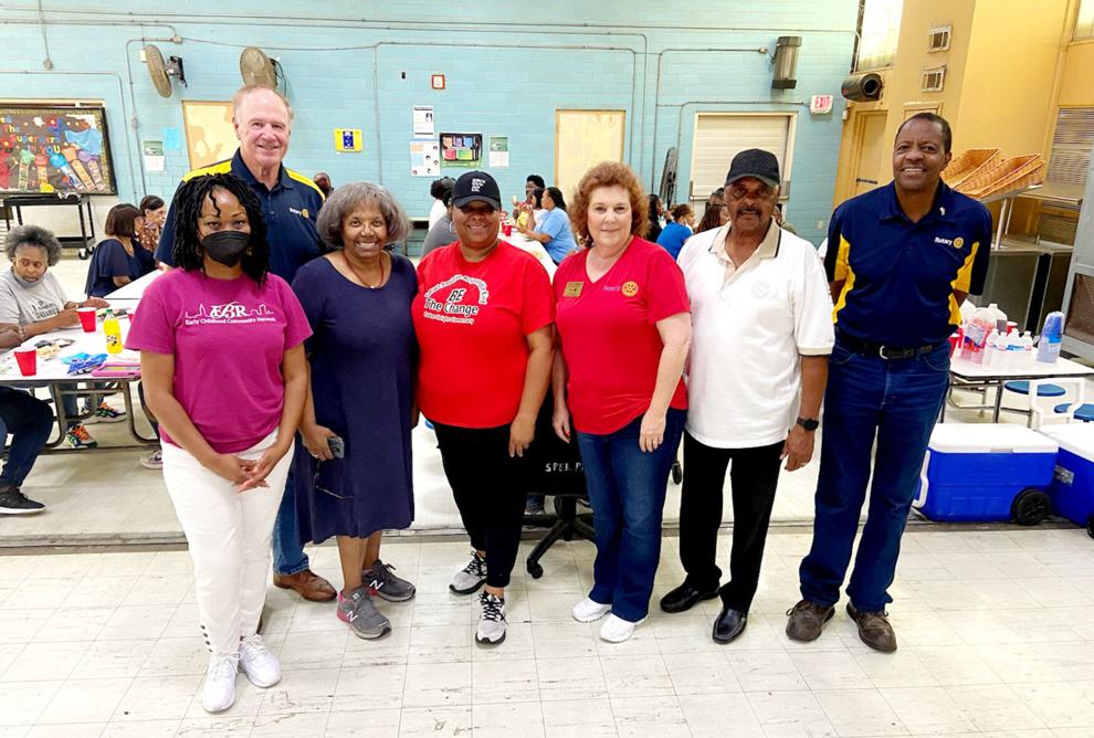 Baker Rotary Club treats Baker Heights Elementary School staff to lunch ...