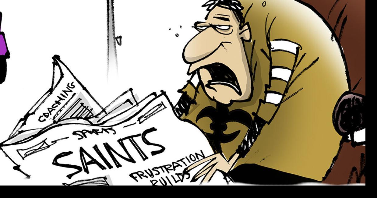 Saints cartoon | Walt Handelsman | theadvocate.com