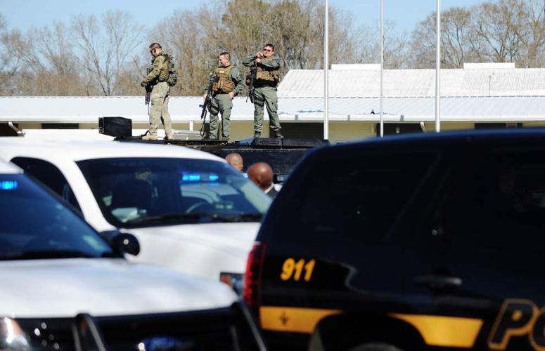 Photos: Behind the scenes with Capt. Clay Higgins while filming a ...