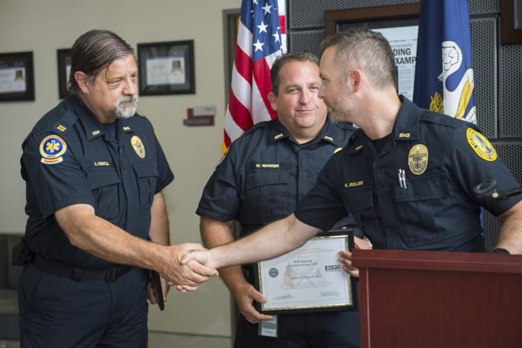 EMS supervisors honored with award from Secretary of Defense for ...