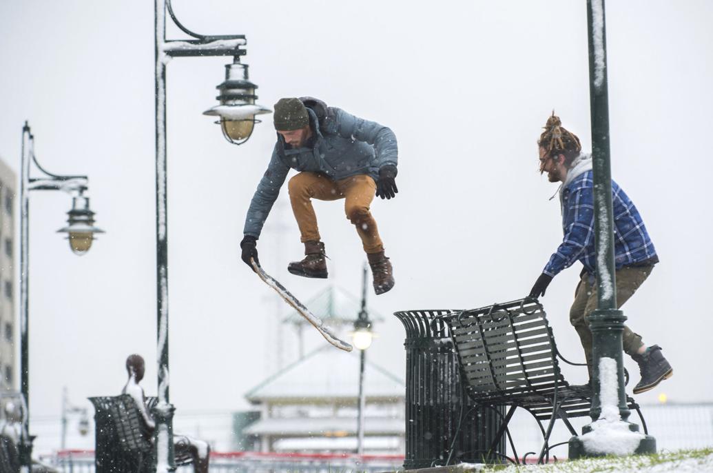 Photos: Snow fell in Baton Rouge five years ago. Take a look back at ...