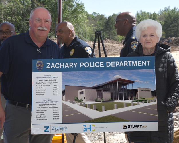 Zachary Police celebrate coming new headquarters with groundbreaking ...