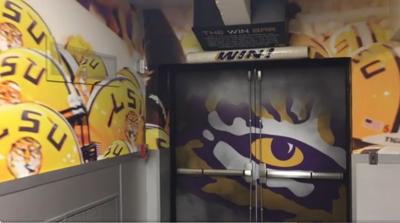 Video: Take a tour inside LSU's locker room before showdown with Troy ...