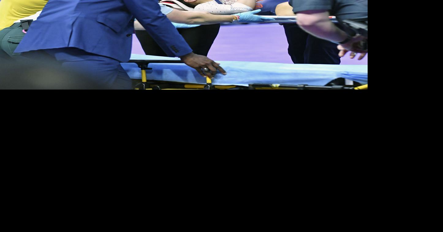 Auburn gymnast Sam Cerio, who injured her legs in Baton Rouge meet ...