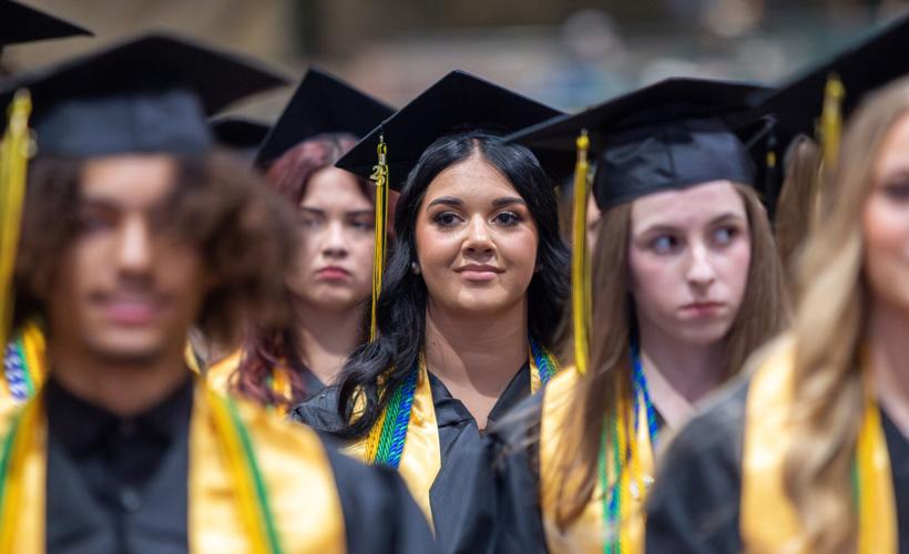 St. Amant High Class of 2025 graduates at Lamar-Dixon | Ascension ...