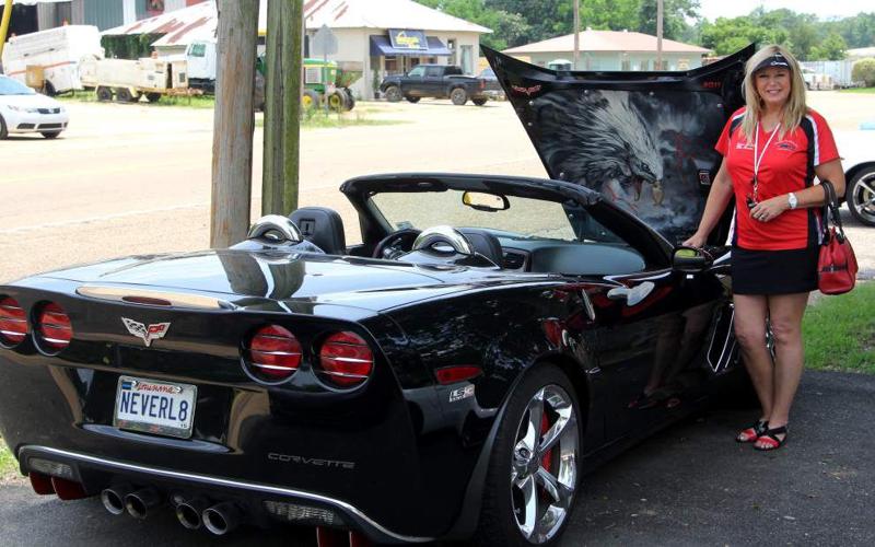 Don’t think Karen Bedell drives her custom Corvette like a little old ...