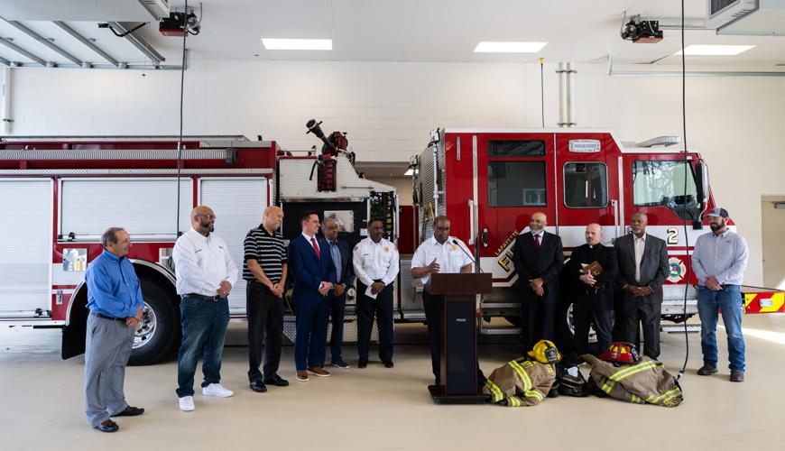 Lafayette Fire Department celebrates reopening of Station 3 | Crime ...