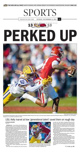 LSU 41, Mississippi State 14: Tigers' 3 stars of the game | LSU ...