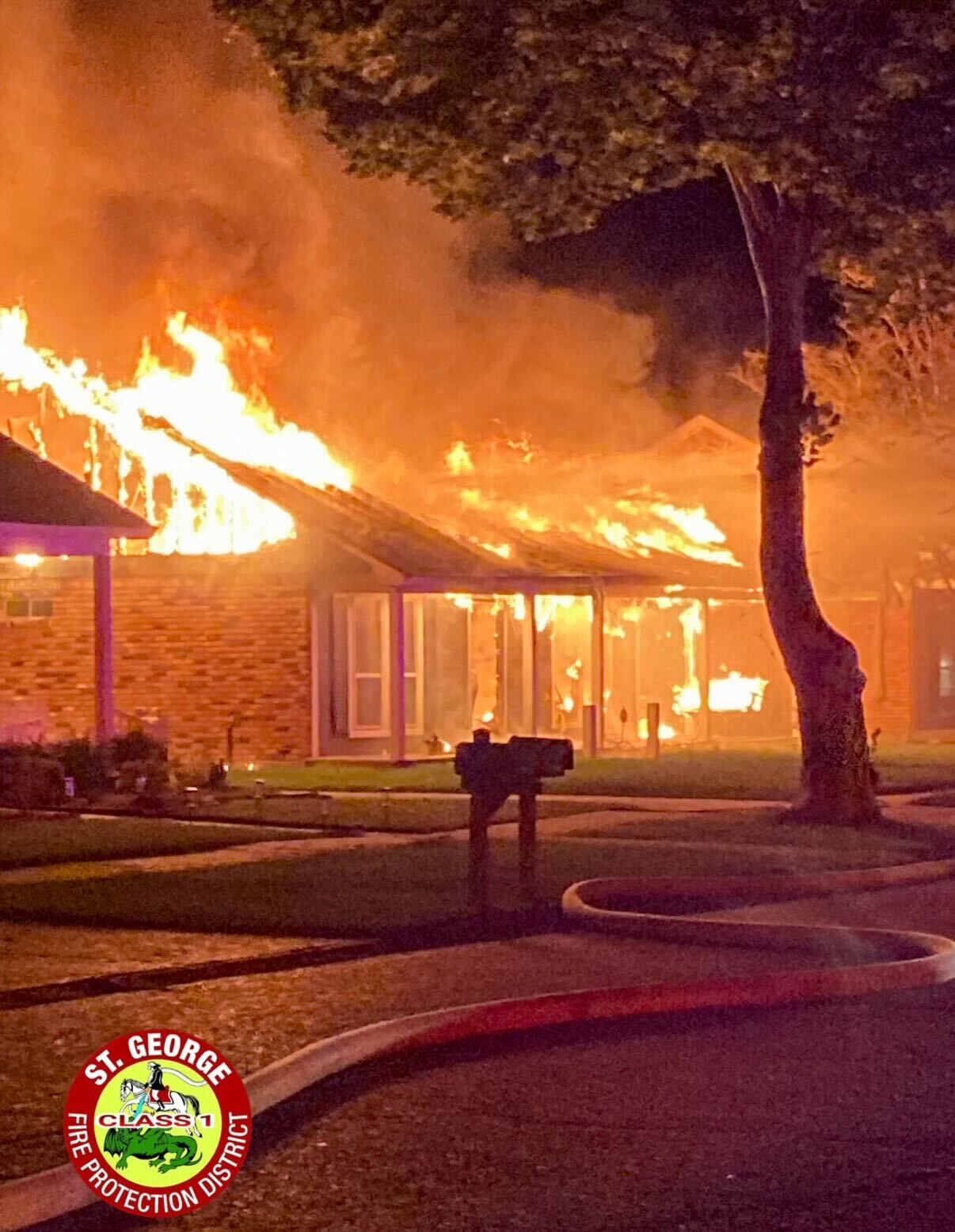 House fire in St. George leaves family of four displaced | Crime/Police ...