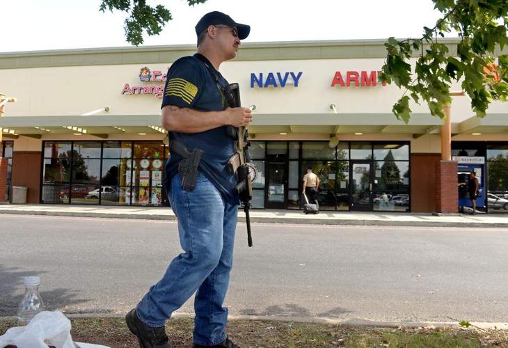Armed with rifle, Navy vet now guards Baton Rouge military recruitment ...