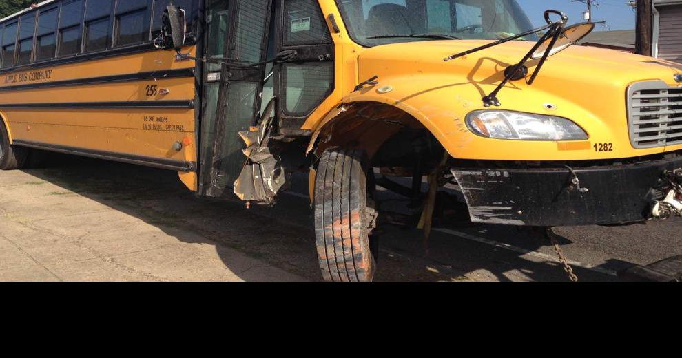 SUV crashes into New Orleans school bus after police pursuit Wednesday ...